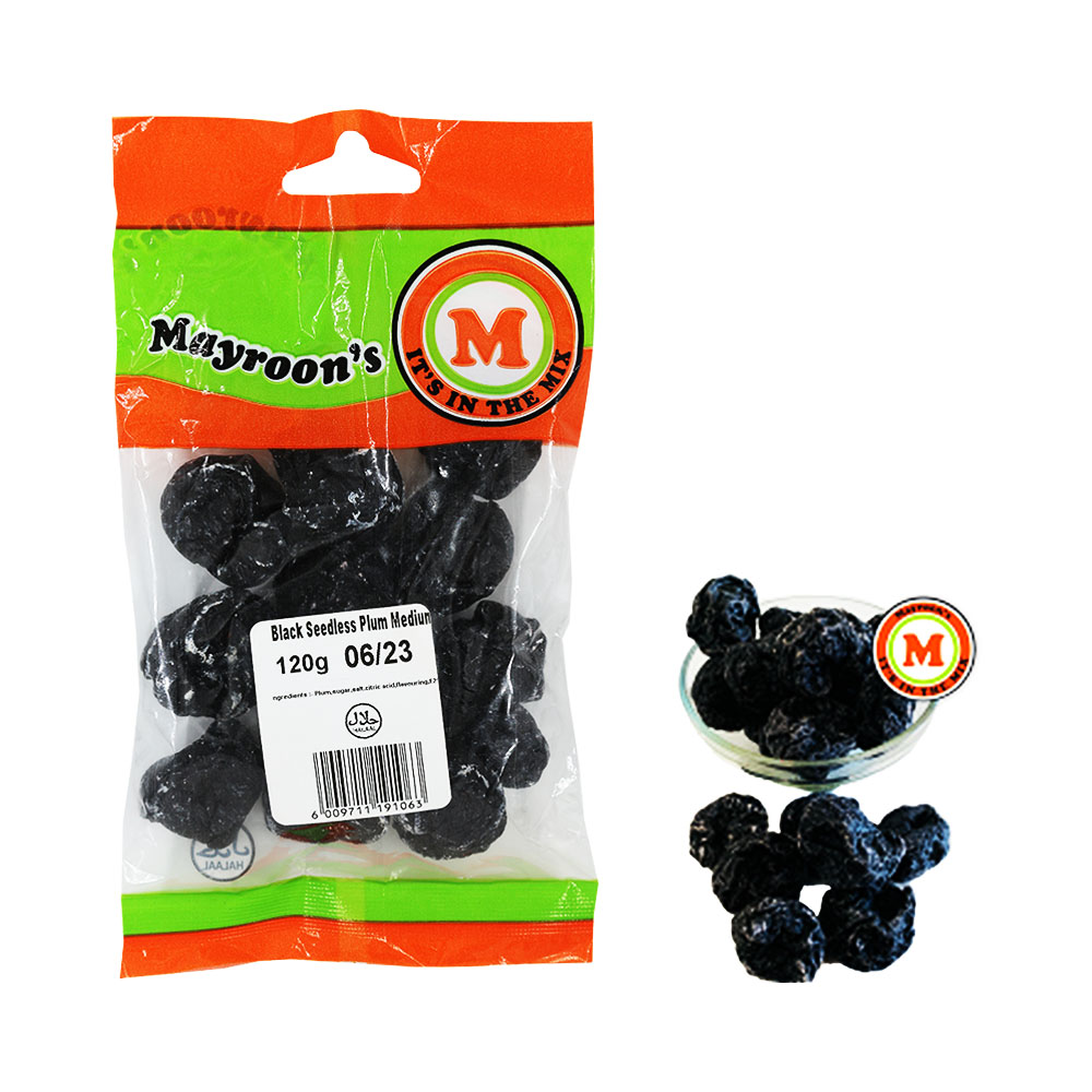 MAYROONS BLACK SEEDLESS 120g - Sweet Zania