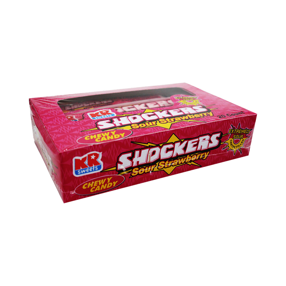 SHOCKERS SOUR STRAWBERRY 20s - Sweet Zania